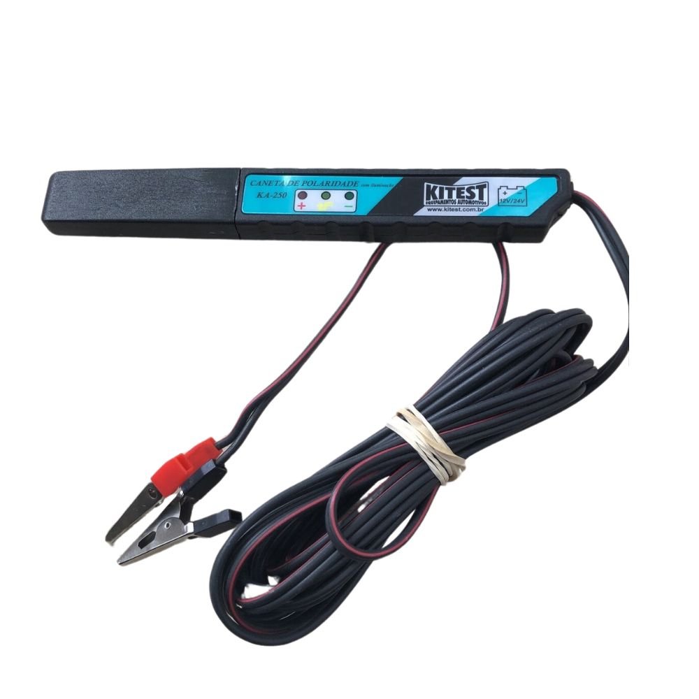 Caneta De Polaridade 12 E 24 V Com Iluminacao Ka250 Kitest